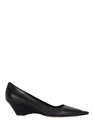 THE ROW Liisa Wedge - Black