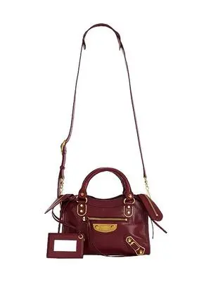 Balenciaga Le City Mini Uptown Bag - Ruby