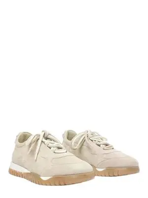 Peserico Panelled Suede Sneakers - Neutrals