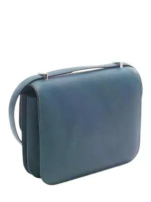 Hermès Constance Shoulder Bag - Blue