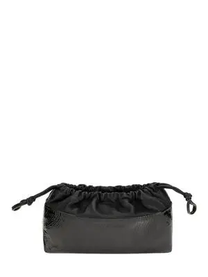 Pierre Hardy Twin Drawstring Clutch Bag - Black