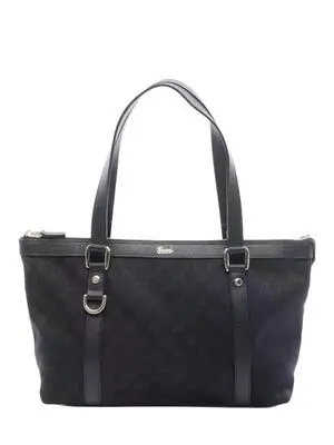 Gucci Abby Gg Tote Bag - Black