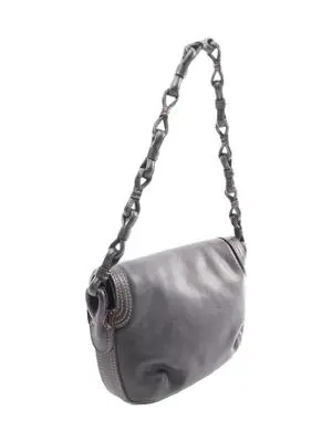 Loewe Leather Shoulder Bag - Black