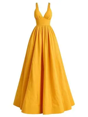 OFUURE Ofuure Adele Maxi Dress Yellow