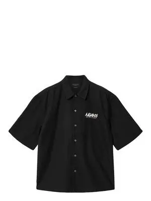 ALLSAINTS Synth Logo Shirt - Black