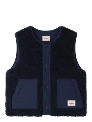 Bonpoint Reversible Gilet - Navy