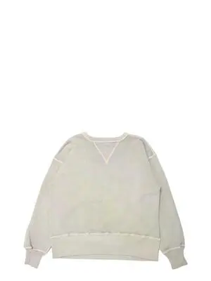 TAIGA TAKAHASHI Lot.603 Cotton Crew Neck Sweater - Grey