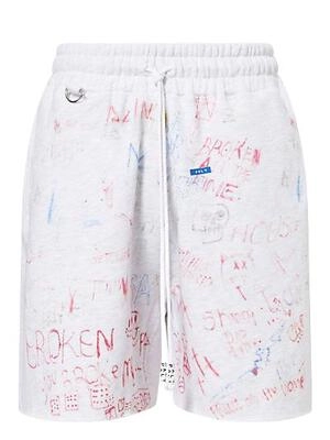 PALY HOLLYWOOD Joshua Tree Cotton Track Shorts - Multi