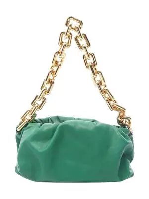 Bottega Veneta The Chain Pouch Shoulder Bag - Green