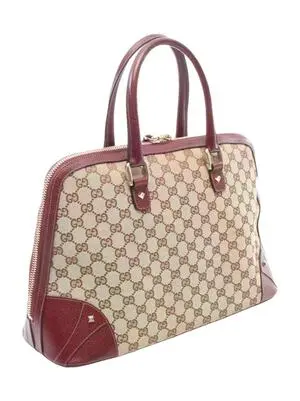 Gucci Gg Canvas Handbag - Neutrals