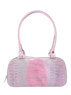 FERRAGAMO Lizard-embossed Handbag - Pink