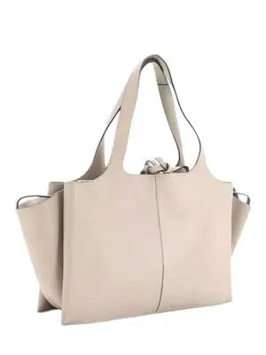 Celine Tri-fold Shoulder Bag In Smooth Calfskin - Grey