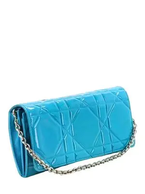 Dior Lady Rendez Vous Clutch Bag - Blue
