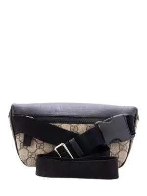 Gucci Gg Coated Canvas Medium Belt Bag - Brown