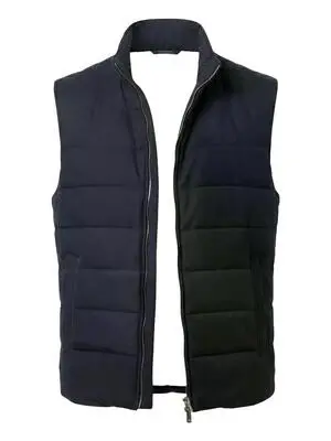 TOMBOLINI Quilted Padded Gilet - Blue