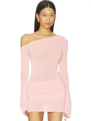 LOVERS AND FRIENDS Adilen Off The Shoulder Top - Pink
