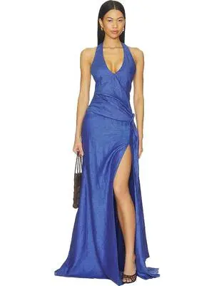 Azulu Dua Dress Royal - Blue