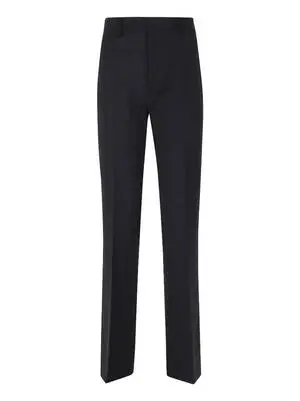 Seventy Pressed Crease Straight-leg Trousers - Blue