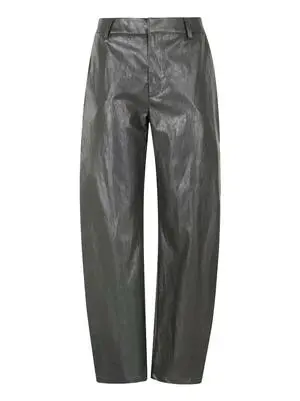 Federica Tosi Crinkled Effect Trousers - Grey