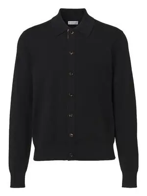 Burberry Wool-blend Cardigan - Blue
