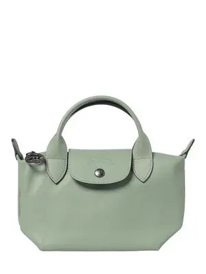 Longchamp Le Pliage Xtra Leather Handbag With Removable Strap - Sage
