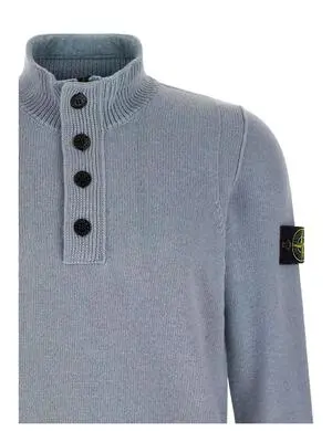 Stone Island Full Rib Cotton Bouclé Hooded Zip-up Jumper - Grey