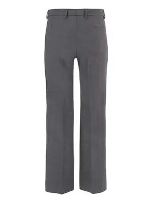 DARKPARK Straight-leg Tailored Trousers - Grey