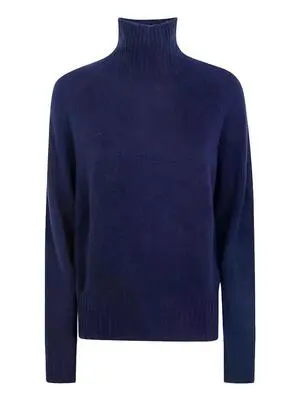 Seventy Roll-neck Cashmere Sweater - Blue