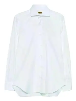 BARBA NAPOLI Point-collar Shirt - White