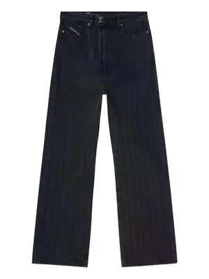 DIESEL® Relaxed Straight Leg Jeans - Black