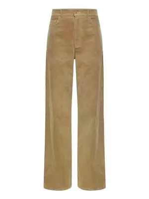 A.p.c. Corduroy Wide-leg Trousers - Neutrals