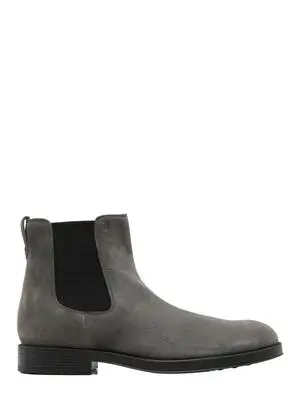 TOD'S Suede Chelsea Boots - Grey