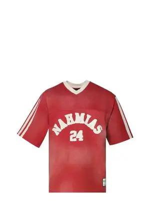 NAHMIAS Campus Jersey T-shirt - Red