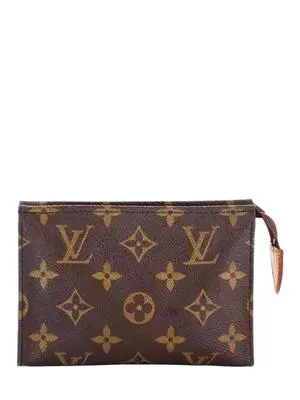 LOUIS VUITTON Toiletry Monogram Canvas Pouch - Brown