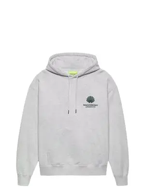 NEW AMSTERDAM SURF ASSOCIATION Logo Print Hoodie - Grey