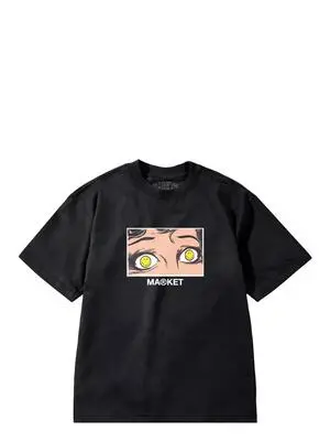MARKET Smiley Eye See You T-shirt - Black