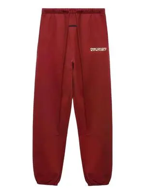 Fear Of God Logo-print Drawstring Track Pants - Red