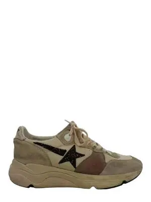 GOLDEN GOOSE Running Sole Panelled Sneakers - Neutrals