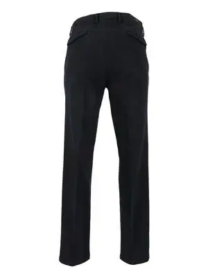 BRIGLIA 1949 Pleated Straight-leg Trousers - Blue