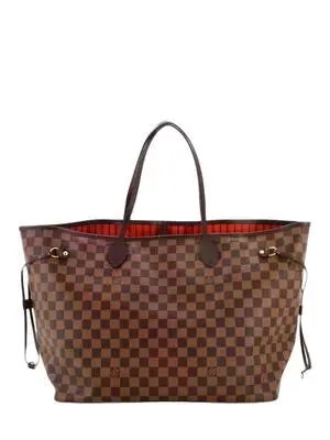 LOUIS VUITTON Damier Gm Tote Bag - Brown