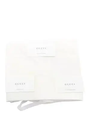 Gucci Gg Supreme Clutch Bag - Black