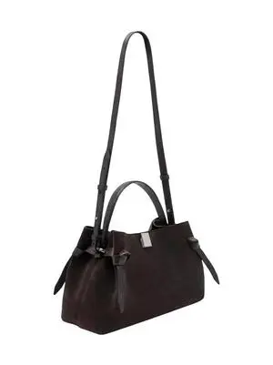 Yuzefi Gyoza Knot-detail Tote Bag - Brown