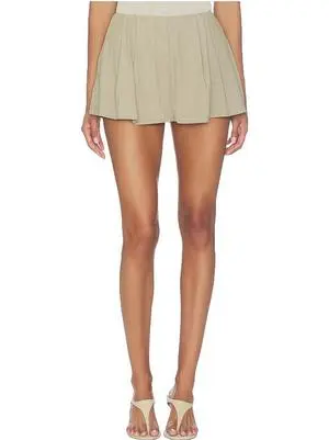 LOVERS AND FRIENDS X Blake Evin Matilda Pleated Shorts - Grey
