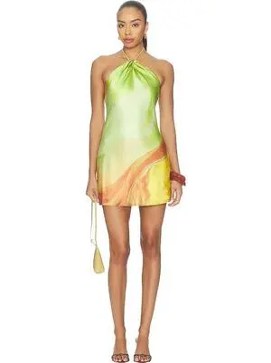 Retrofete Hilary Halterneck Dress - Multi