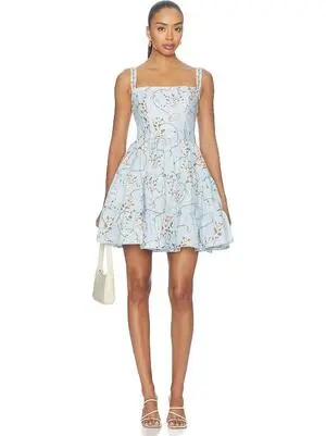Agua Bendita Lima Navegante Dress - Blue