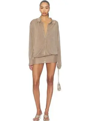 AYA MUSE Solin Dress - Brown