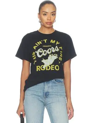 Junk Food Coors Rodeo Graphic T-shirt - Black