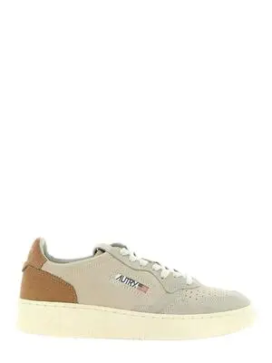 AUTRY Medalist Low Suede Sneakers - Neutrals