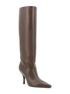 Paris Texas Pointed-toe Knee-high Boots - Brown