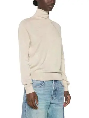 Isabel Marant Étoile Jovienne Press-stud Sweater - Neutrals
